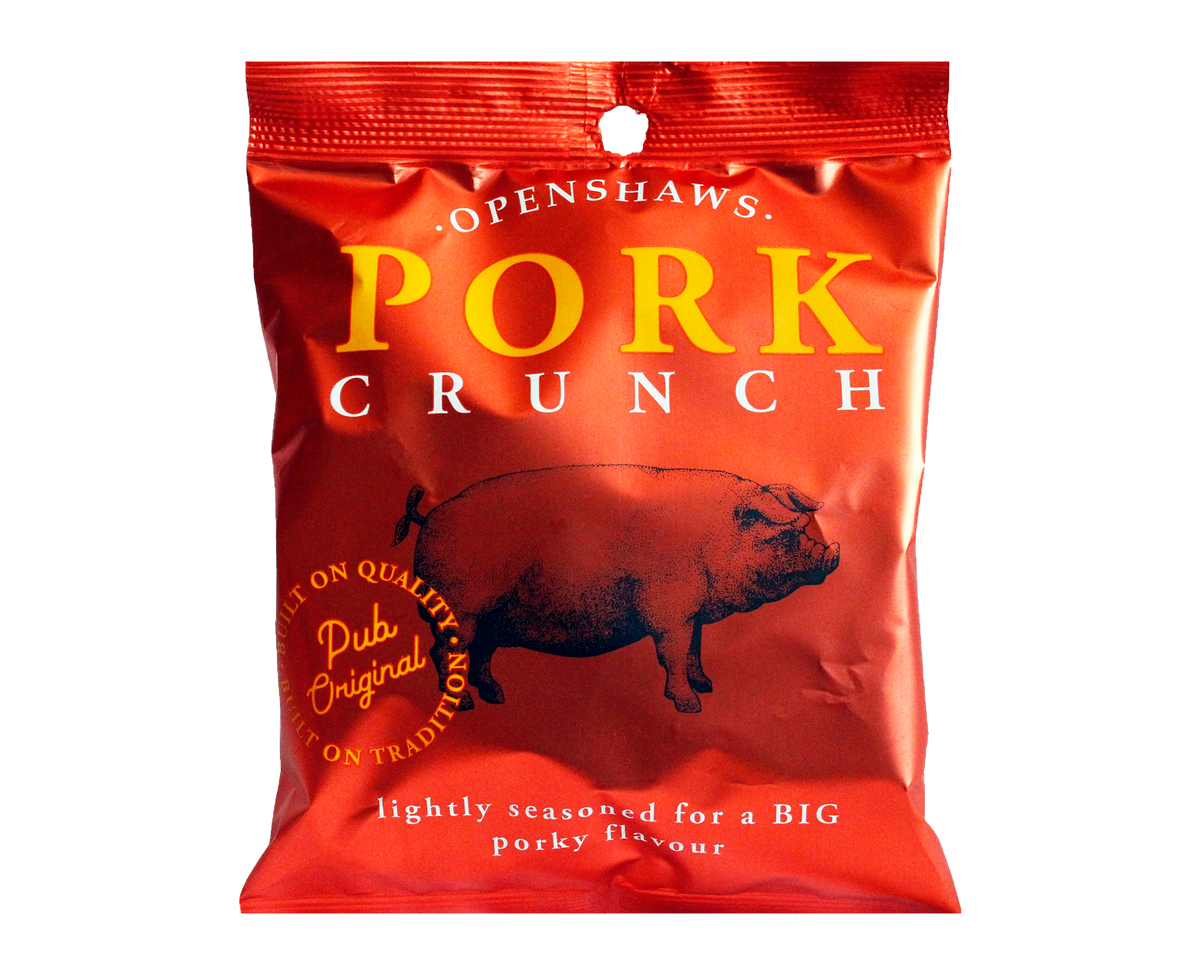 Openshaw's Pork Crunch 12 x 30g – The Wholesale Snack Company
