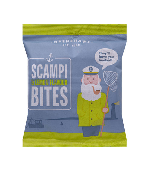 Pub Originals Scampi & Lemon Bites – 12 x 40g | Clip Strip Snack – The ...